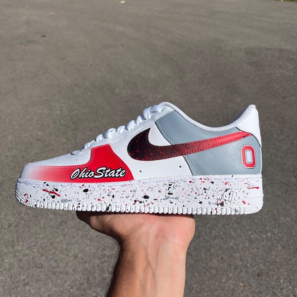 Ohio State Shoes - Etsy