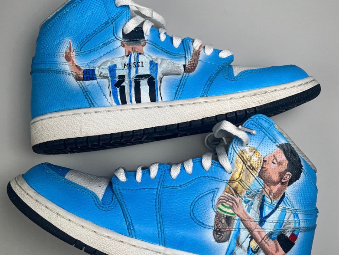 Lionel Messi Custom Shoes - Etsy