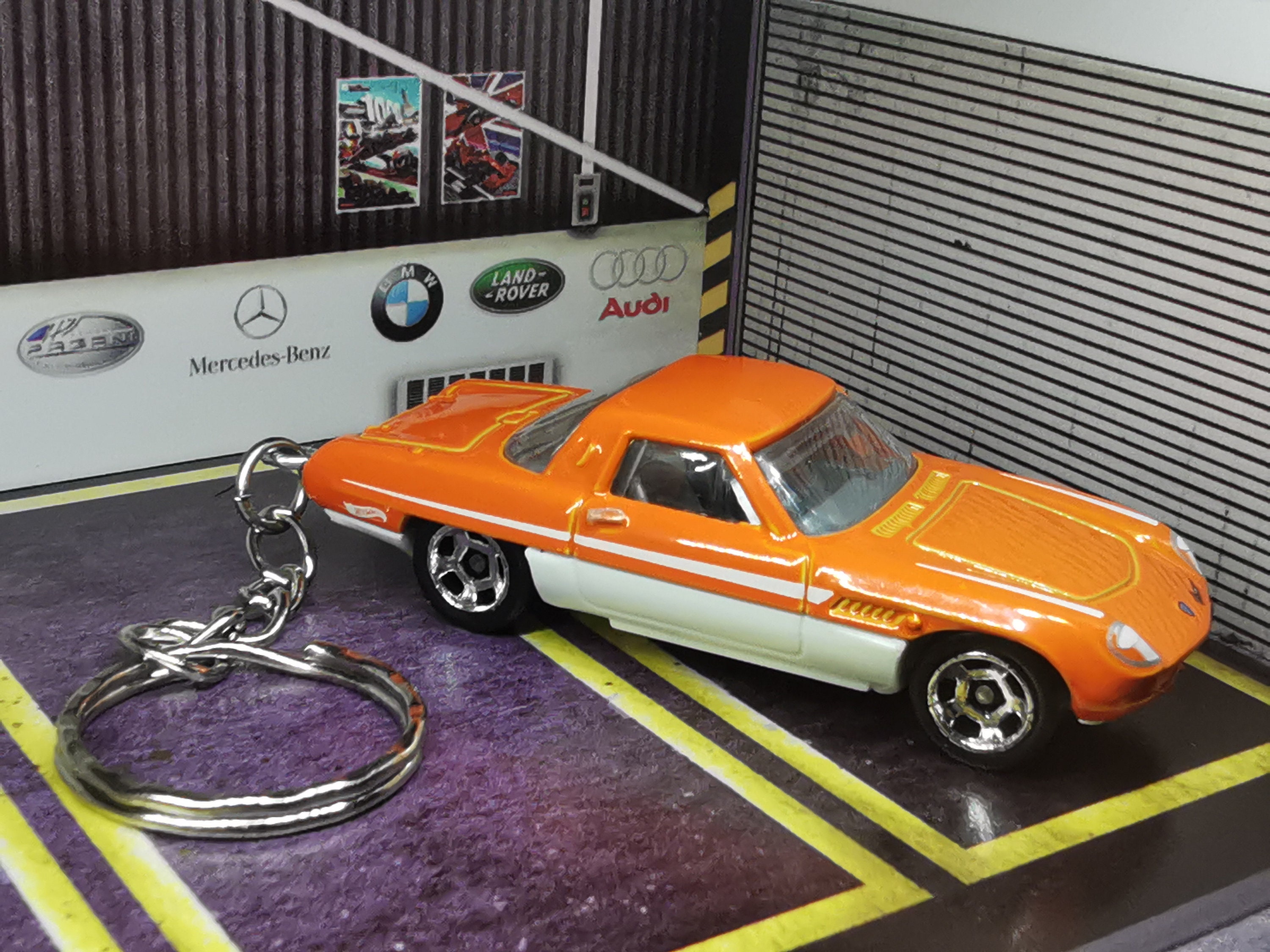 1968 Mazda Cosmo Sport Keyring, Keychain, Bag Tag hotwheels. - Etsy