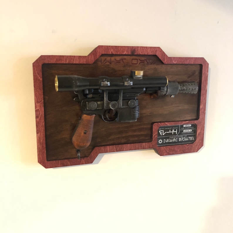 DL-44 Blaster Mount Wood - Etsy
