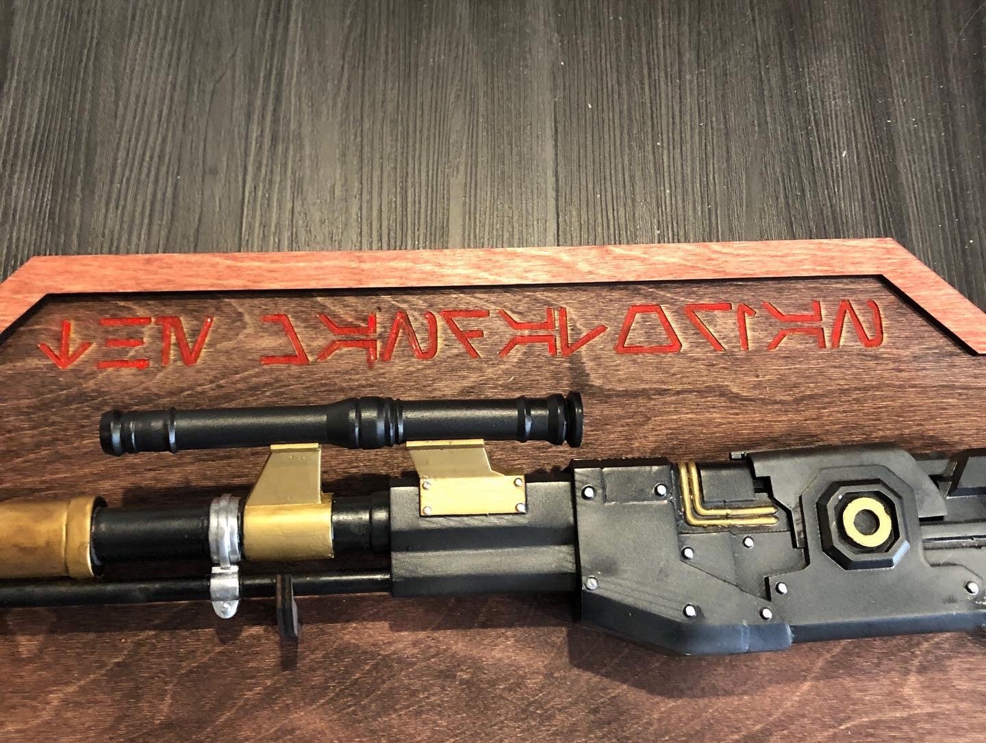 Amban Phase-pulse Blaster Mount Wood - Etsy