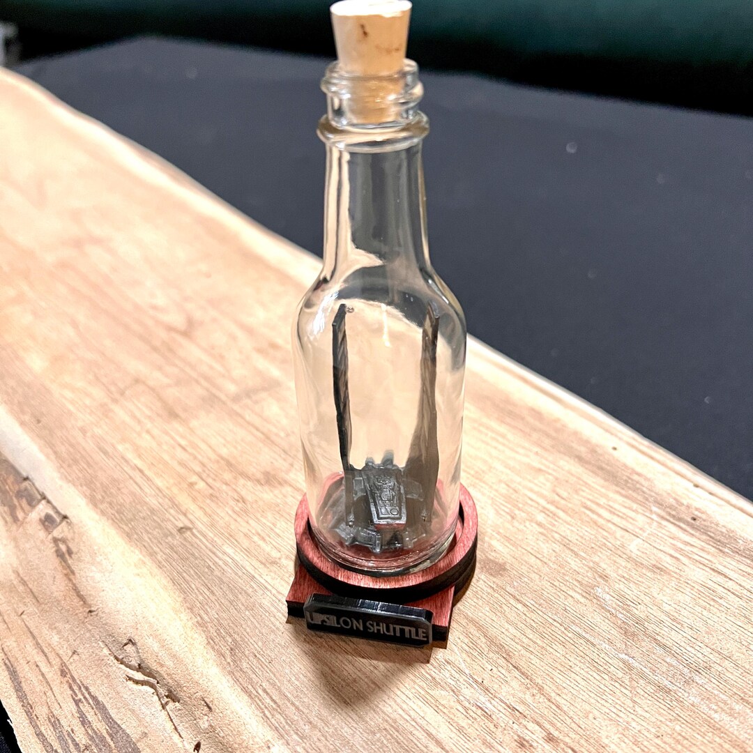 Upsilon Command Shuttle in a Shot Nip Bottle - Etsy