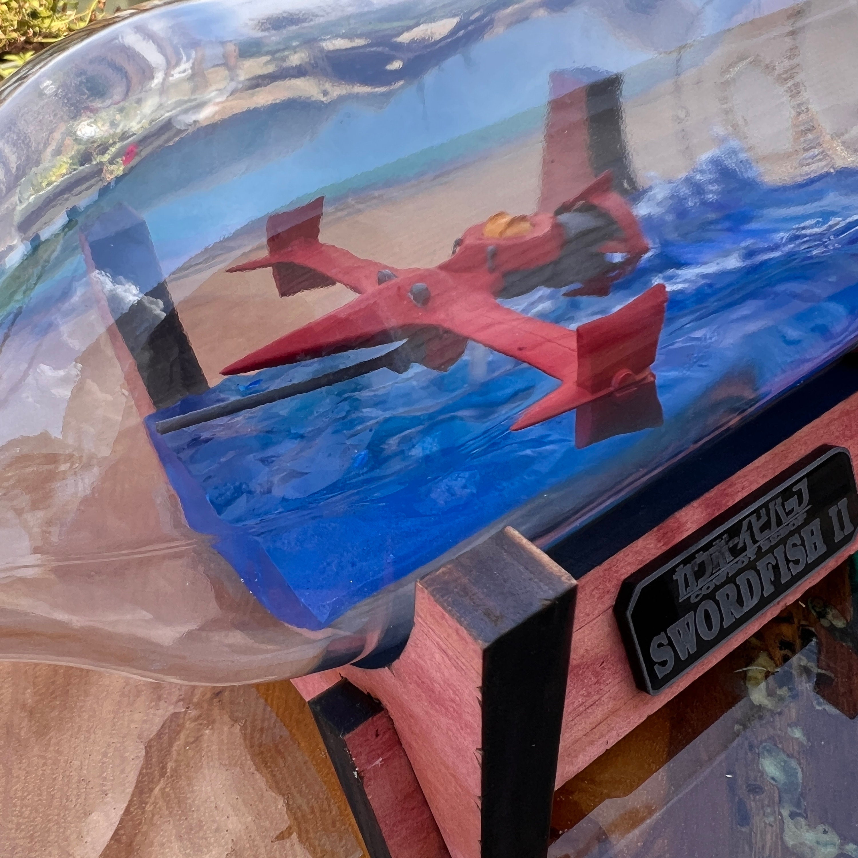 Cowboy Bebop Swordfish II in a Bottle Over Water - Etsy