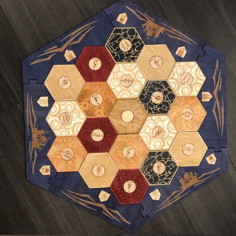 Custom Catan Board - Etsy