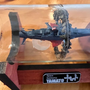 Space Battleship Yamato in a Wine Bottle - Etsy