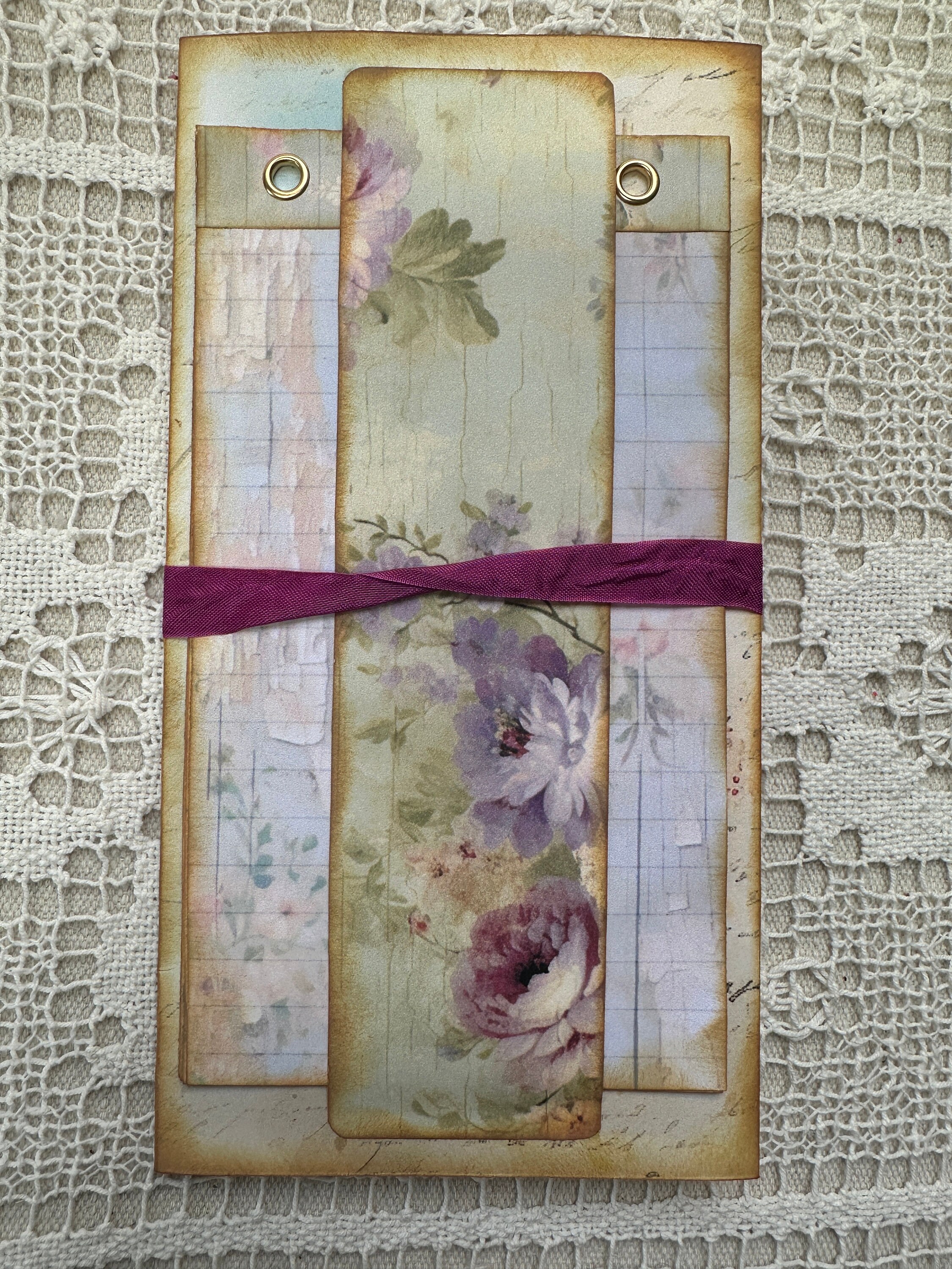 Mini Junk Journal Folio Kit, Ephemera Holder, Junk Journal Insert ...