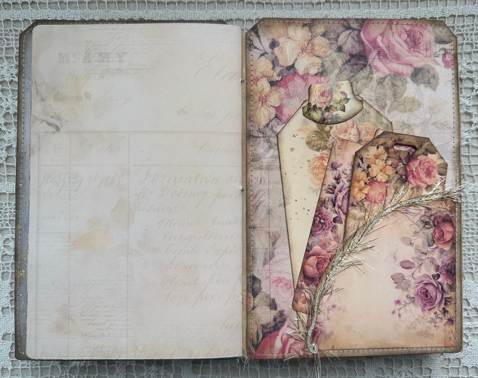 Handmade Never Ending Tag Junk Journal, Monthly Journal, Flip Flop ...