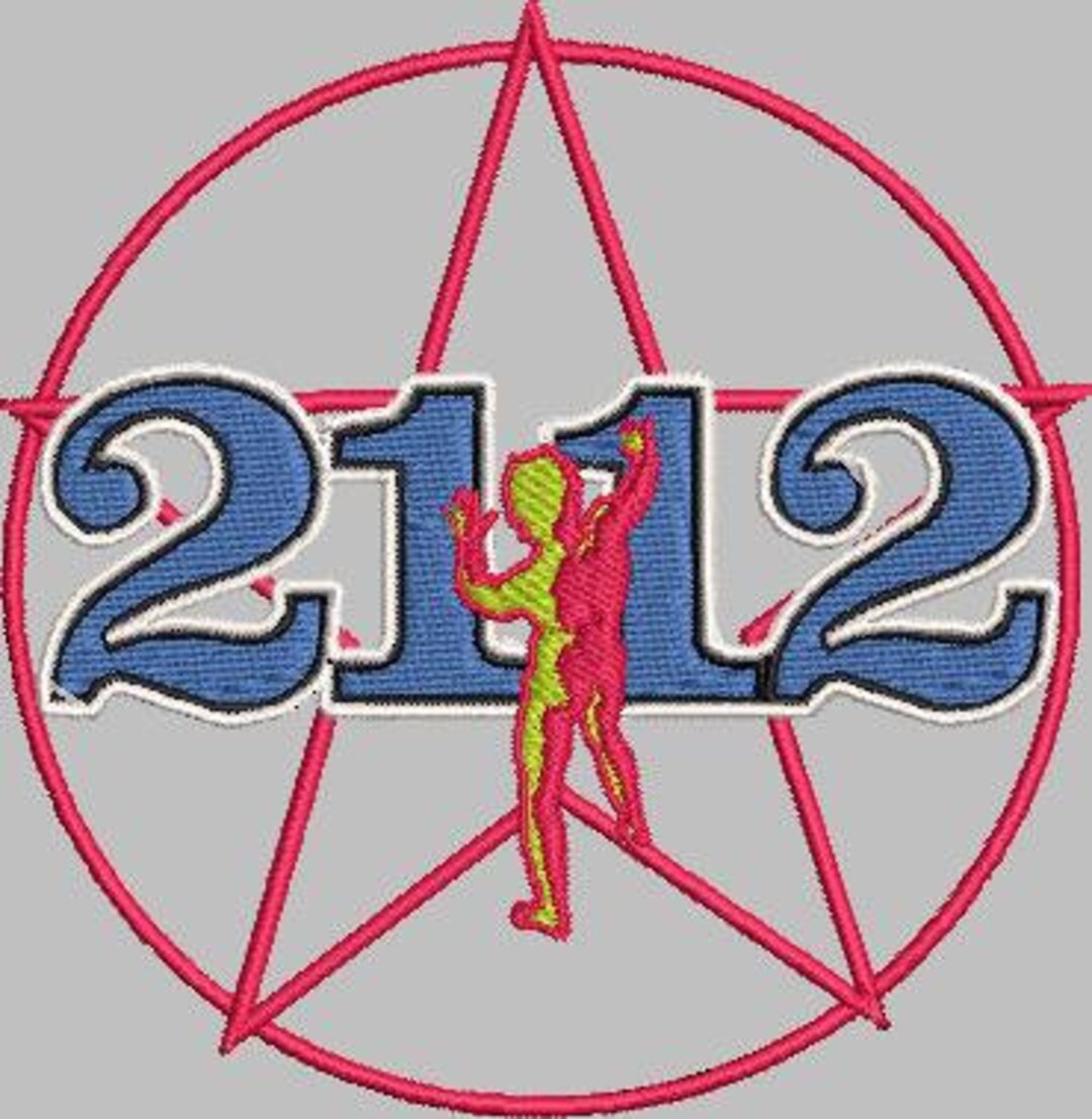 Rush 2112 Embroidery Design File - Etsy