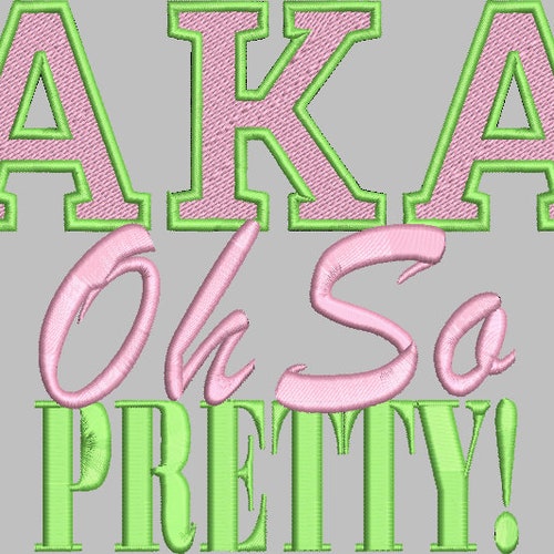 AKA Shield Embroidery Applique Design File AKA 1908 Alpha - Etsy