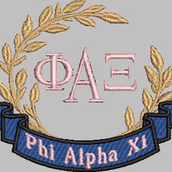 Alpha Phi Alpha Embroidery File - Etsy