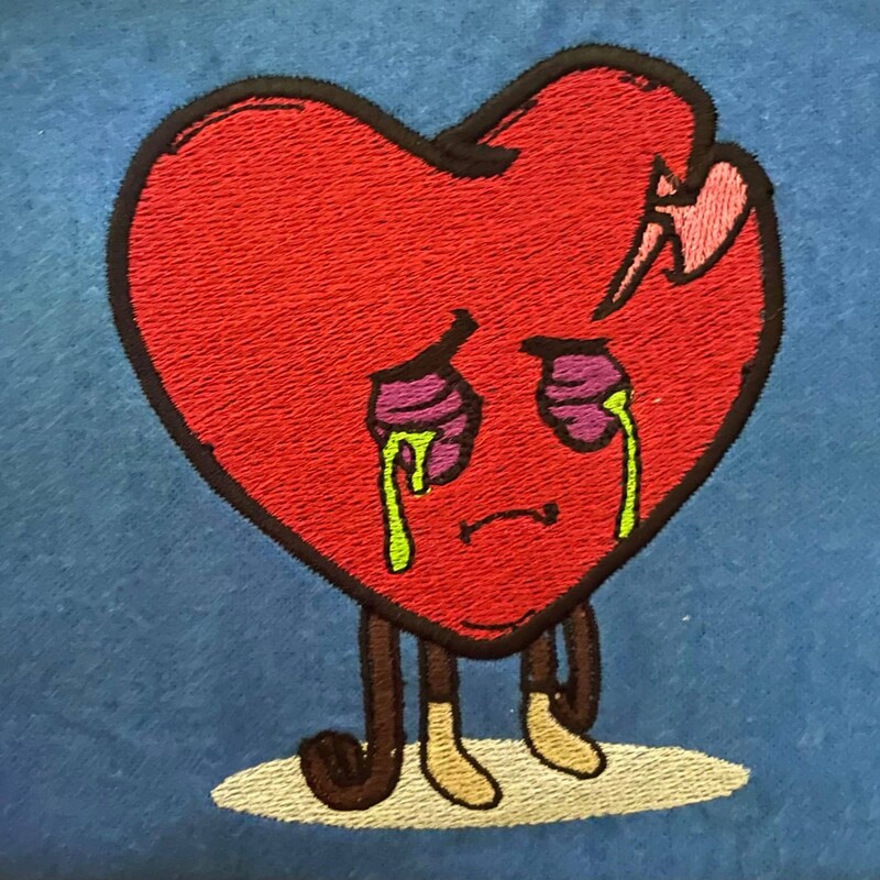 Crying Heart - Etsy