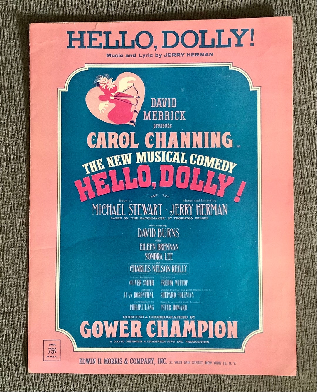 Hello, Dolly Sheet Music 1963 - Etsy