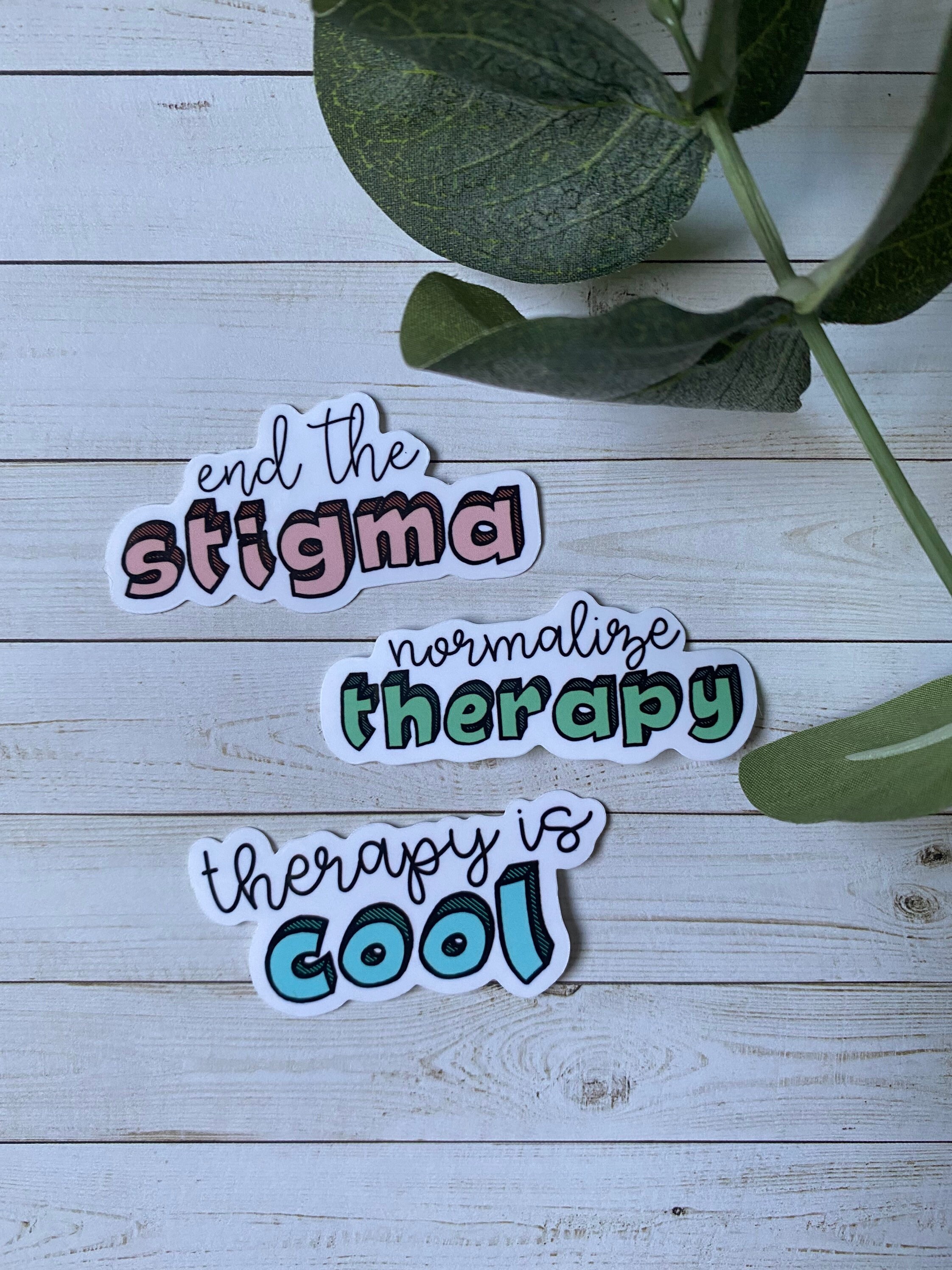 Normalize Therapy Sticker - Etsy
