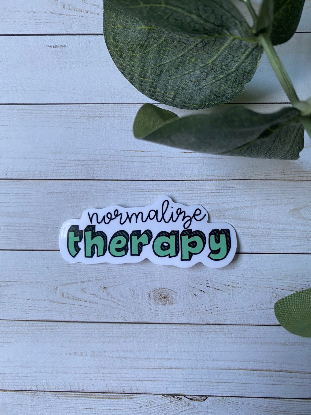 Normalize Therapy - Sticker - Etsy