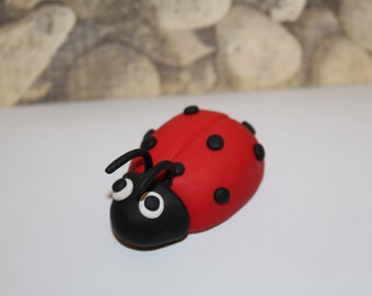 Ladybug Clay - Etsy