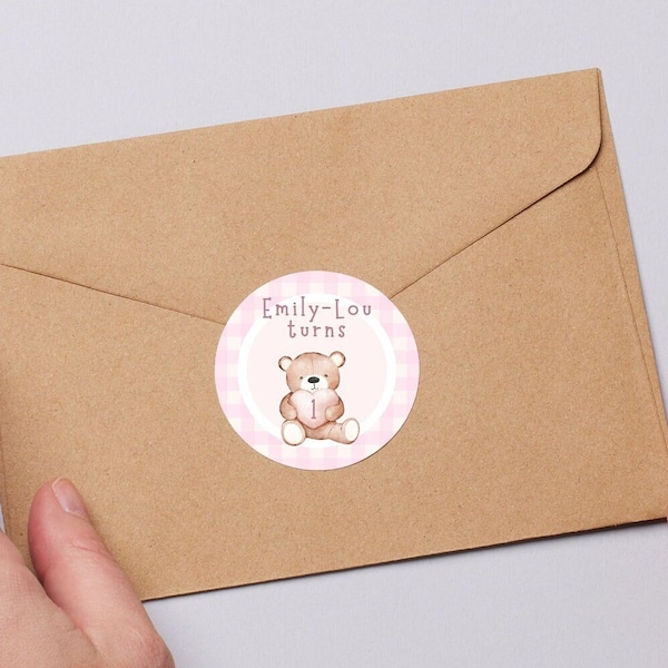 Teddy Bear Sweet Cone Stickers - Etsy