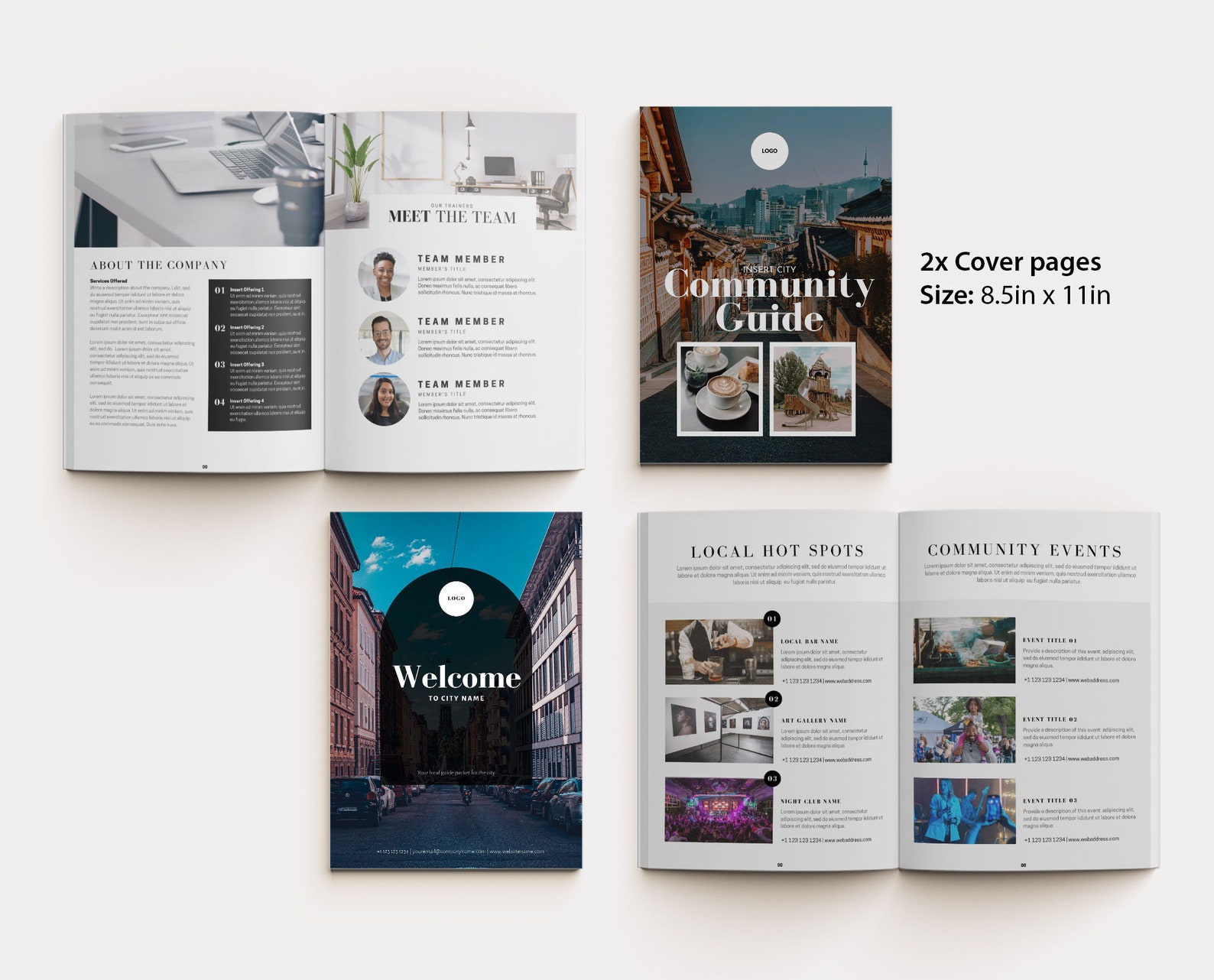Real Estate Local Community Guide Template | City Guide | Community ...