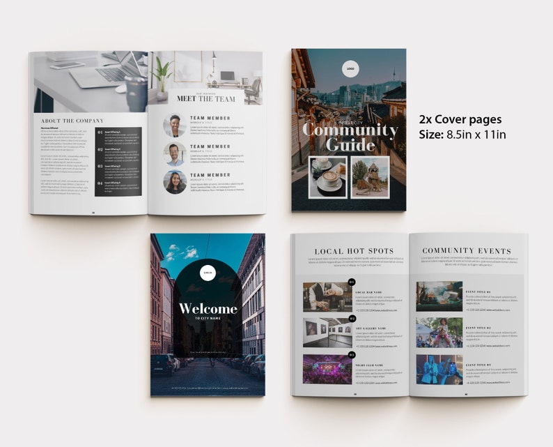 Real Estate Local Community Guide Template | City Guide | Community ...