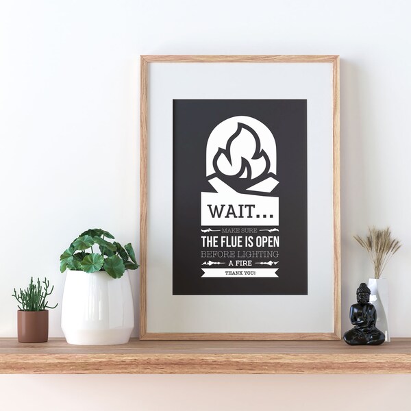 Fireplace Signs - Etsy