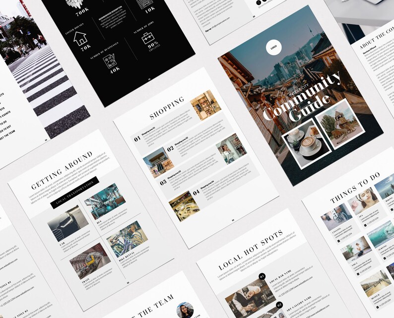 Real Estate Local Community Guide Template | City Guide | Community ...