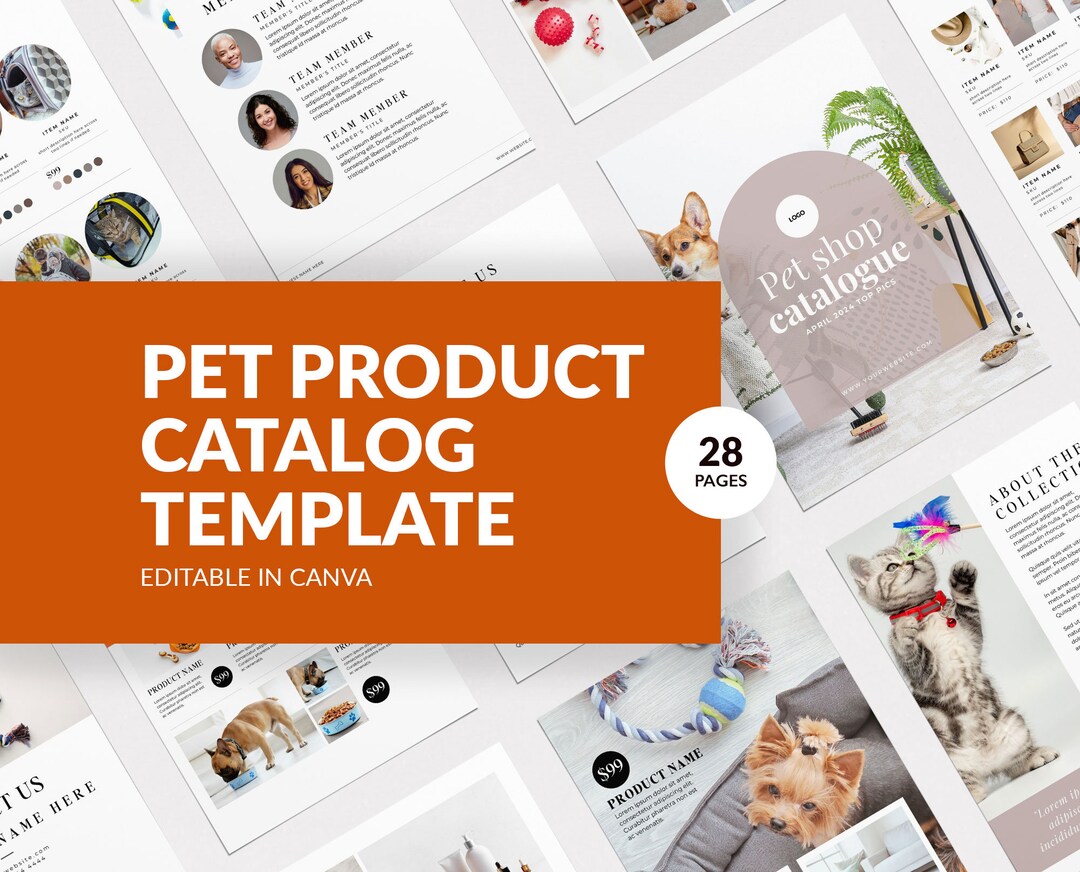 Pet Care Brochure | Animal Gift and Product Brochure | Pet Care Line ...