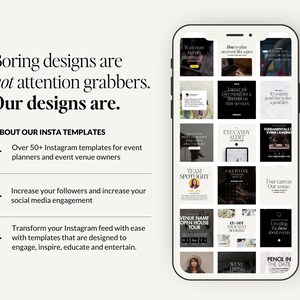 Wedding Event Planner Instagram Template | Event Venue Rental Instagram ...