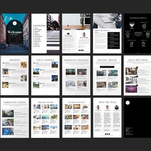 Real Estate Local Community Guide Template City Guide - Etsy
