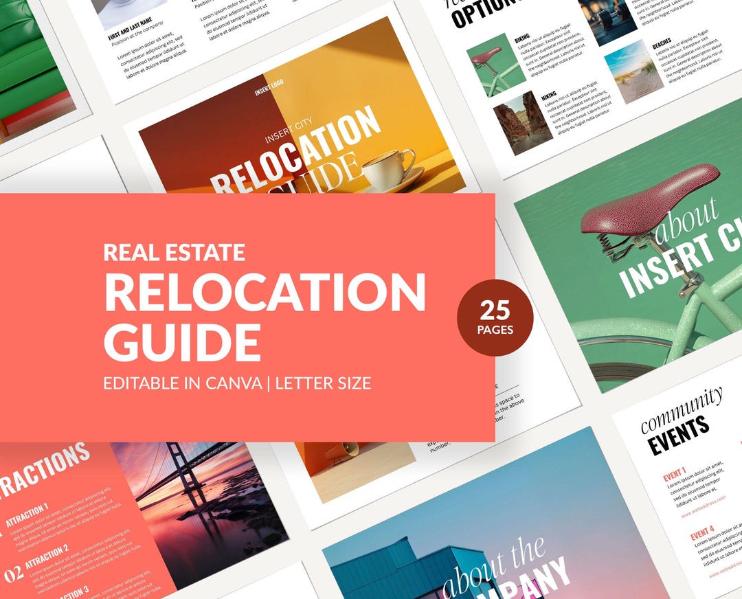 Relocation Guide | Real Estate Local Community Guide Bundle | City ...