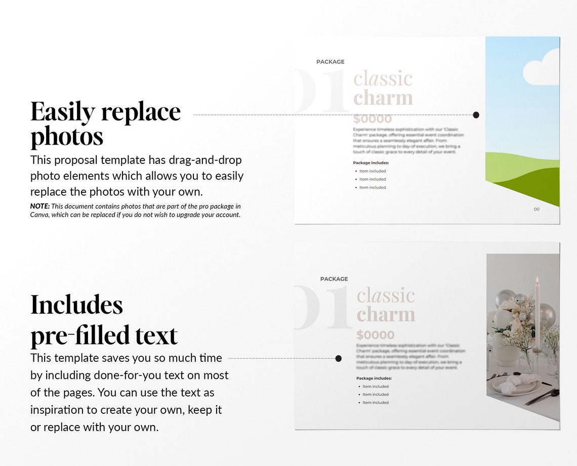 Event Planner Proposal Template Wedding Planner Canva Guide Event ...