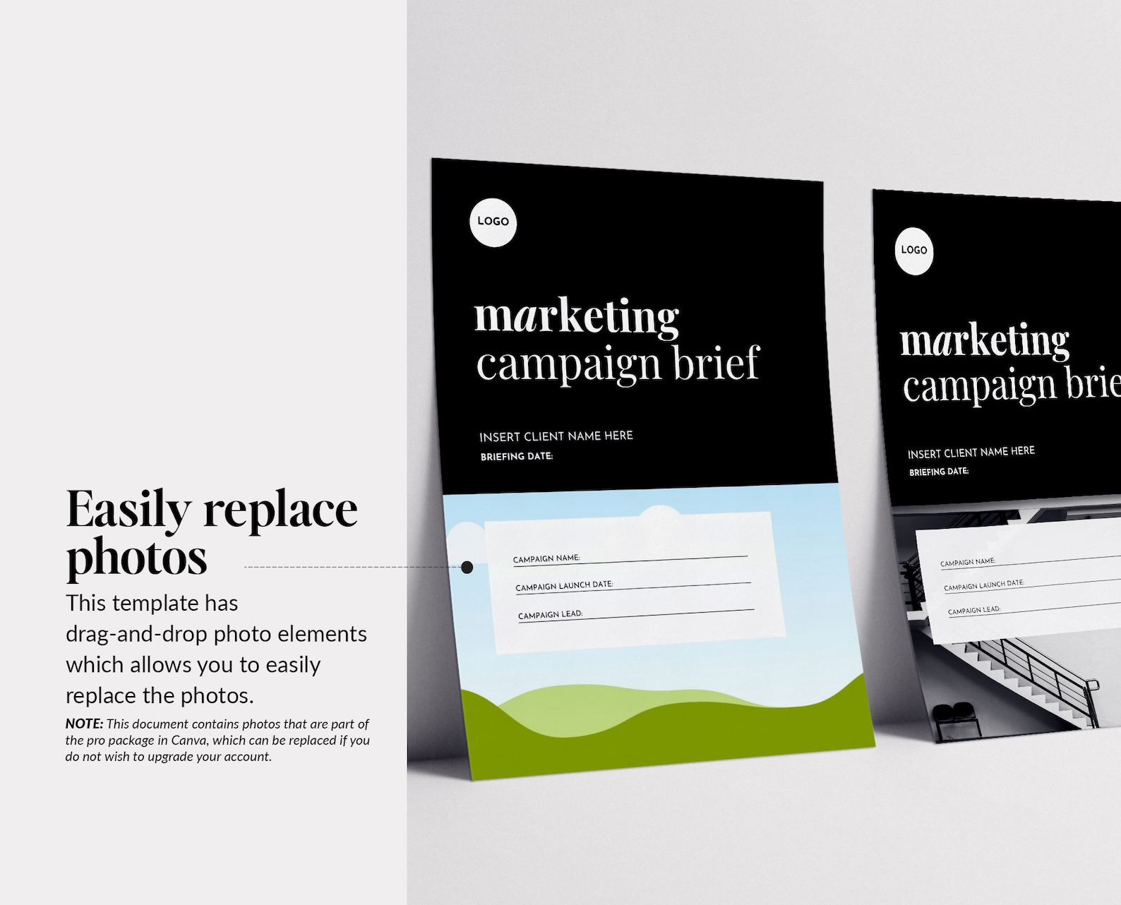 Marketing Campaign Brief Template: Business & Strategy Workbook (canva ...