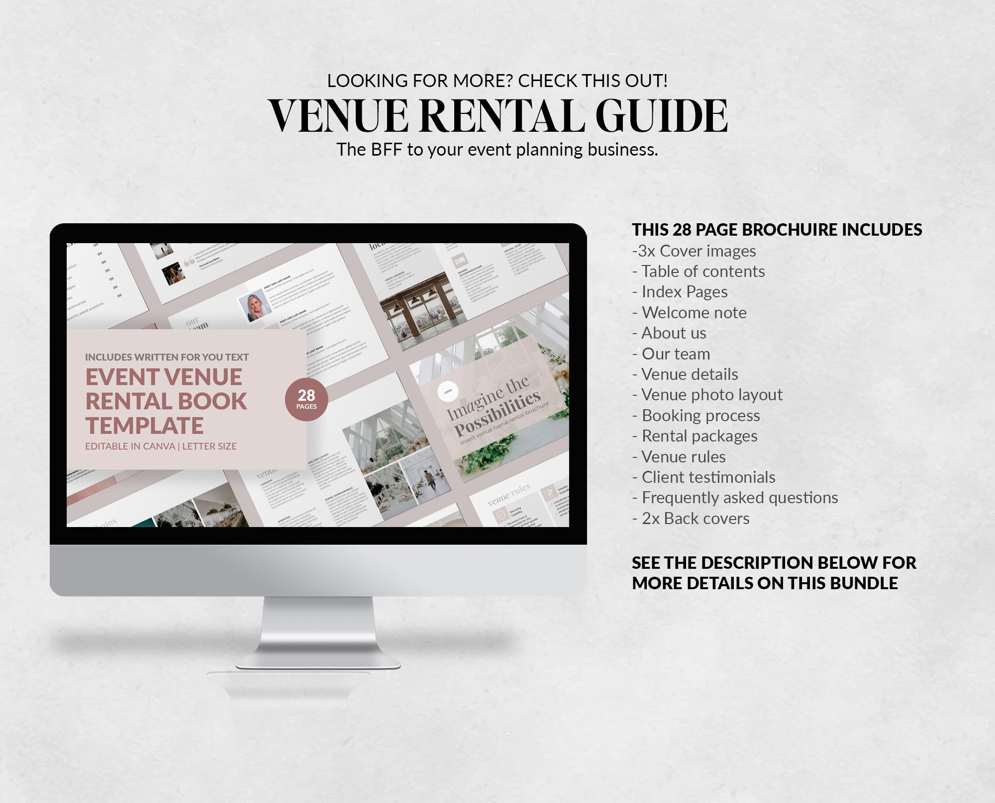 Event Planner Proposal Template Wedding Planner Canva Guide Event ...