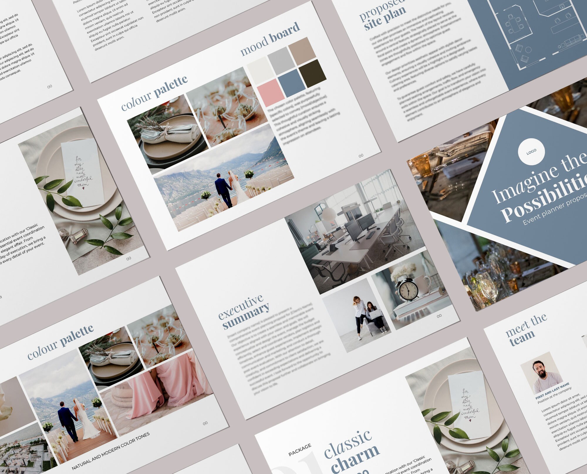 Wedding Event Planner Proposal Template Event Planner Proposal Template ...