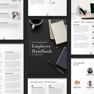 Employee Handbook Onboarding Welcome Packet Human Resource - Etsy
