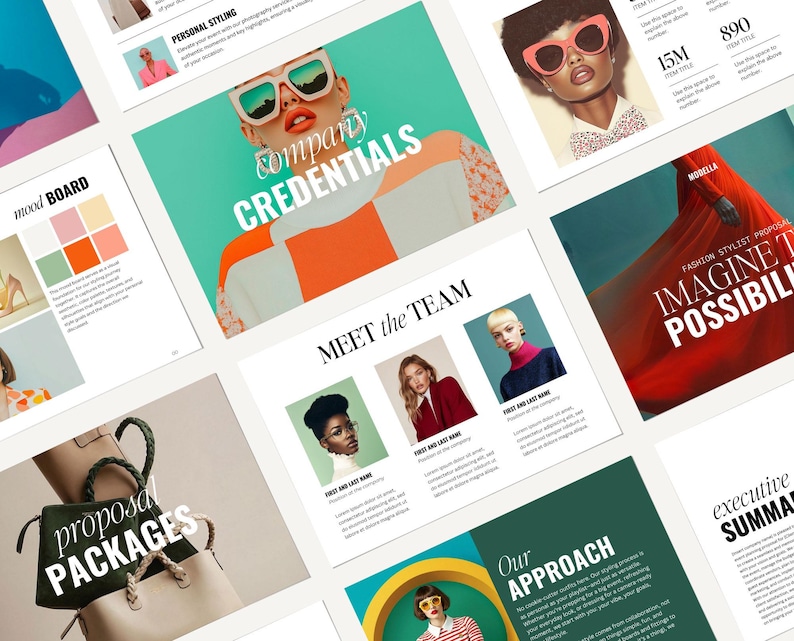 Personal Stylist Proposal Template: Customizable Fashion Consultant ...