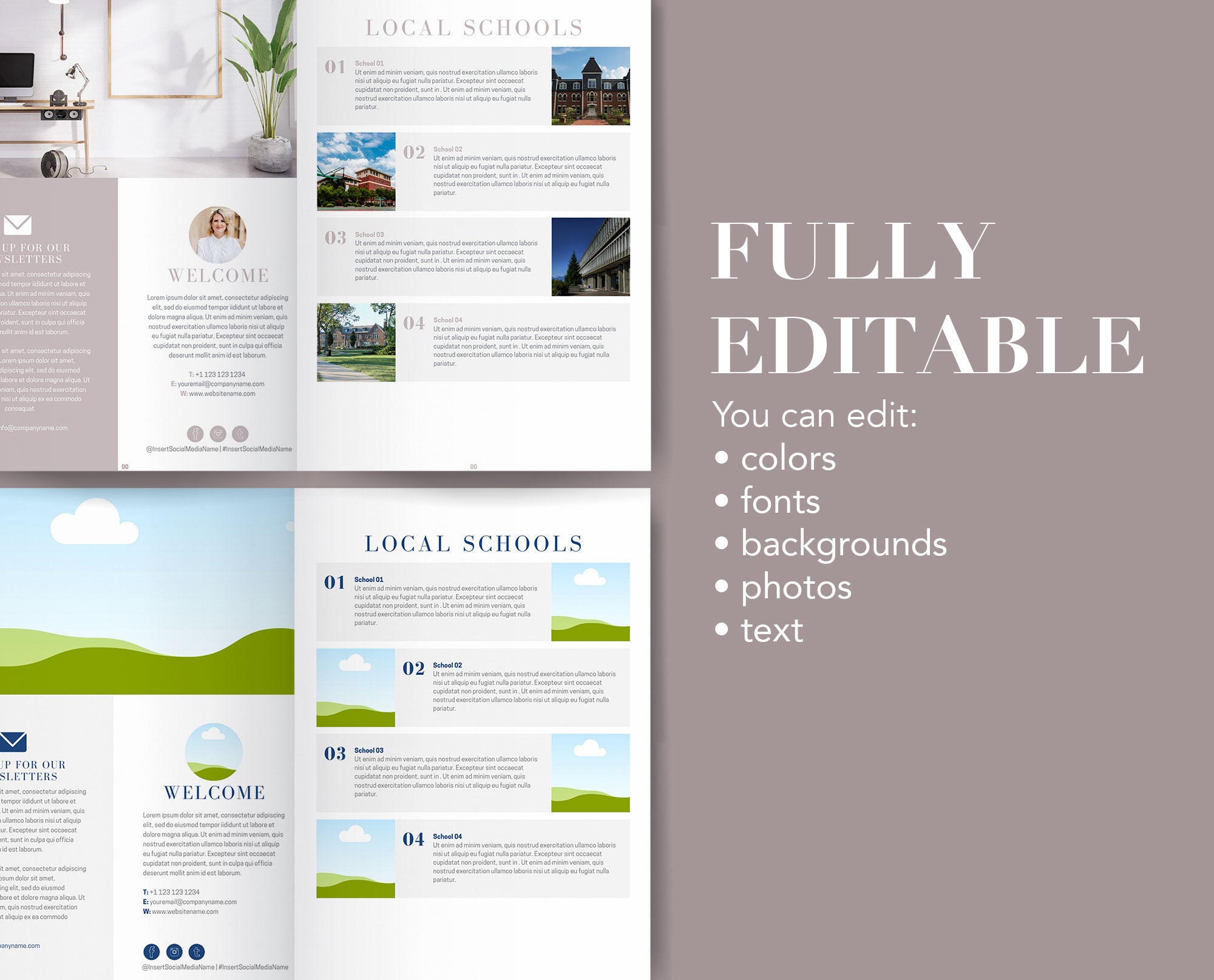 Real Estate Local Guide Template City Guide Community - Etsy