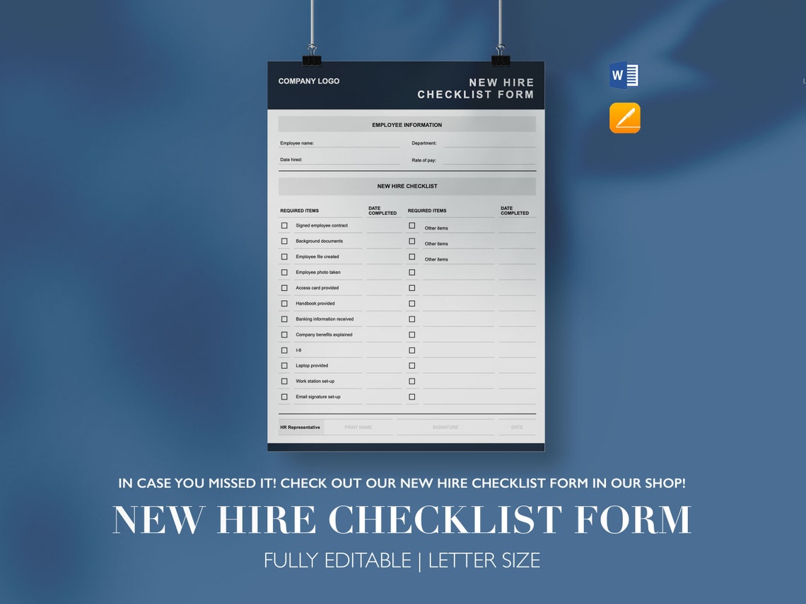 Employment Contract Template | New Hire Agreement | Employment Offer ...