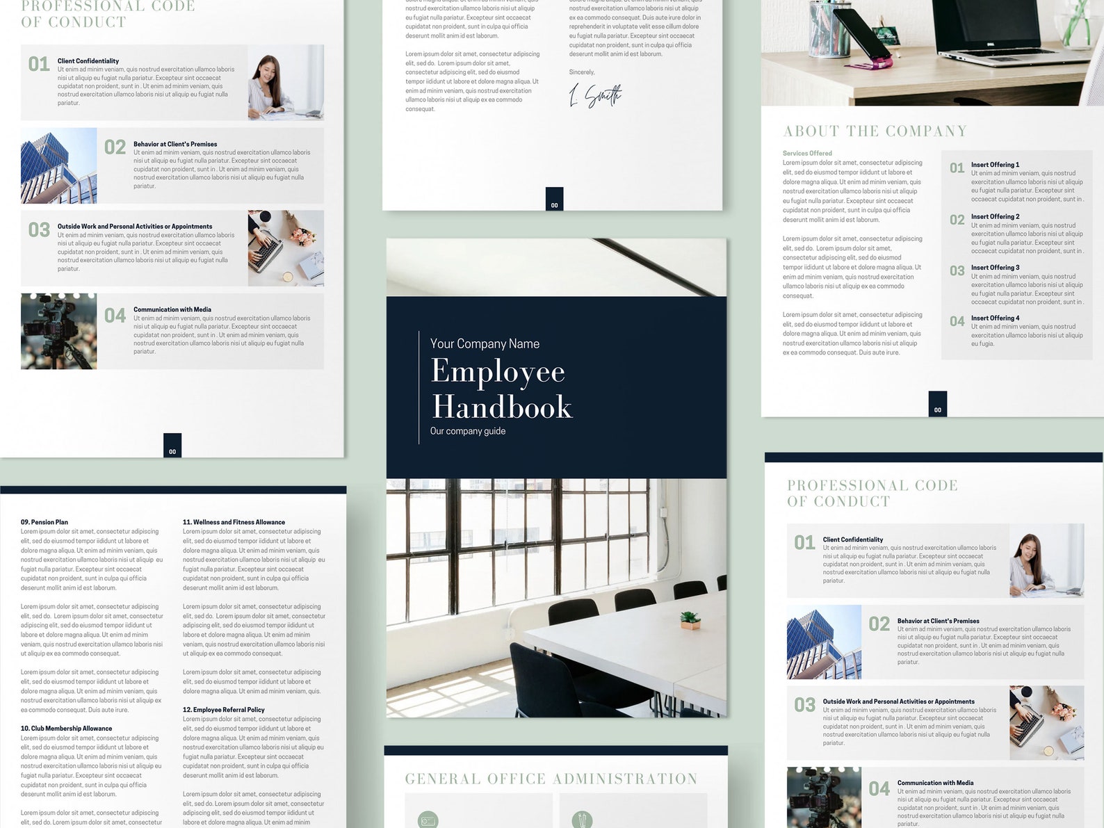 Employee Handbook Human Resource Handbook Onboarding - Etsy