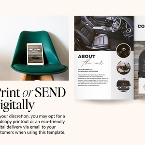 Turo Car Rental Welcome Book Template, Host Manual Guidebook Template ...