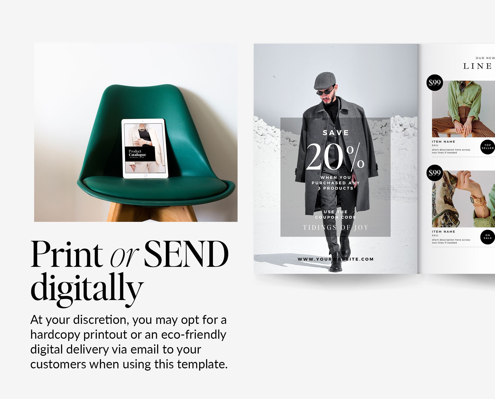 Fashion Magazine Lookbook Pricing Catalogue Product Catalog Template ...