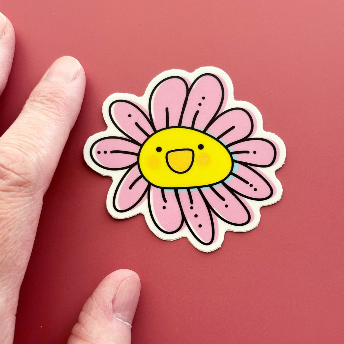 Flower Nugget, 2.5 Inch Sticker, Collectible Vinyl Sticker for Laptop ...
