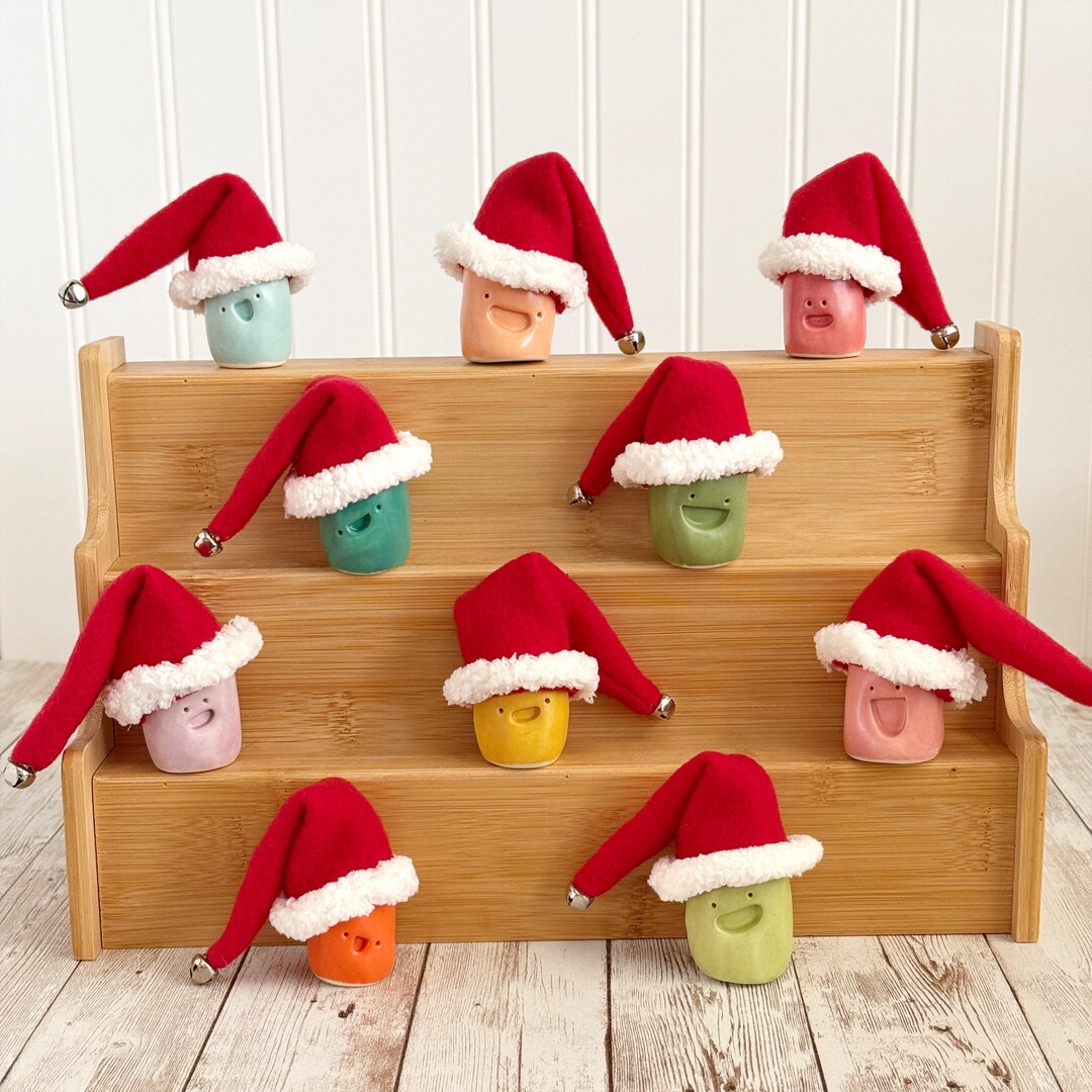 Santa Nugget Mini Sculpture Happy Rock Christmas Decor 2727 - Etsy