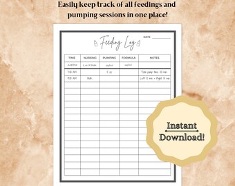 Child Feeding Log for Speech and Feeding Therapists - Etsy