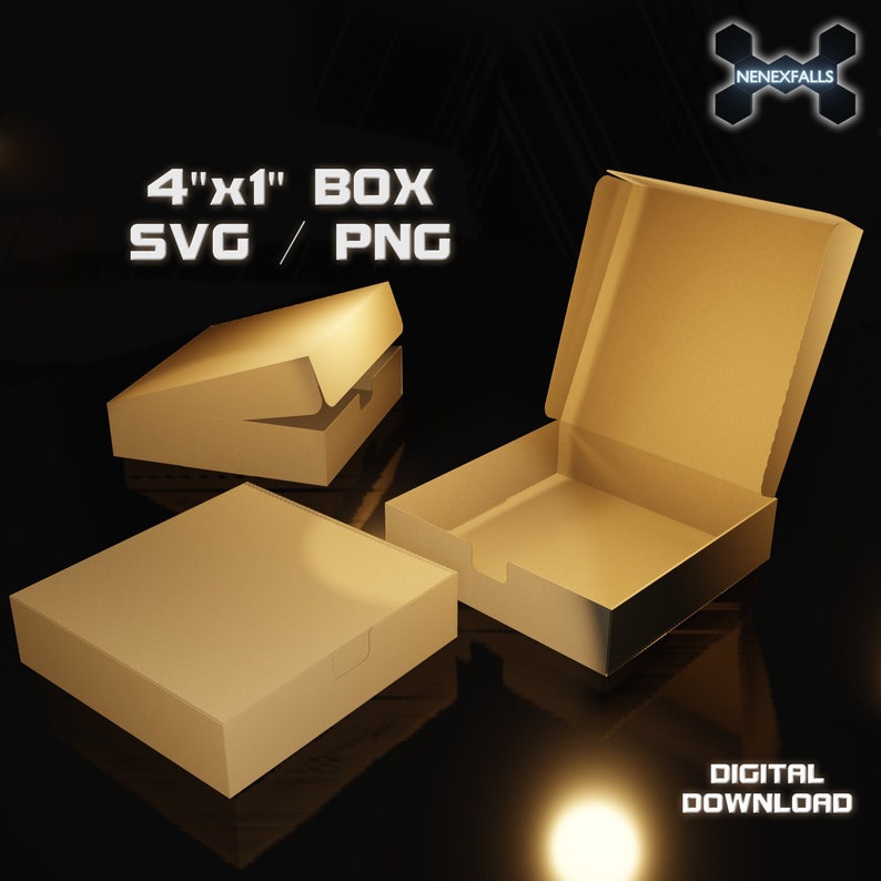 Gift Box Template Svg, Cookie Box Printable DIY, Bow Box, Treat, Favors ...