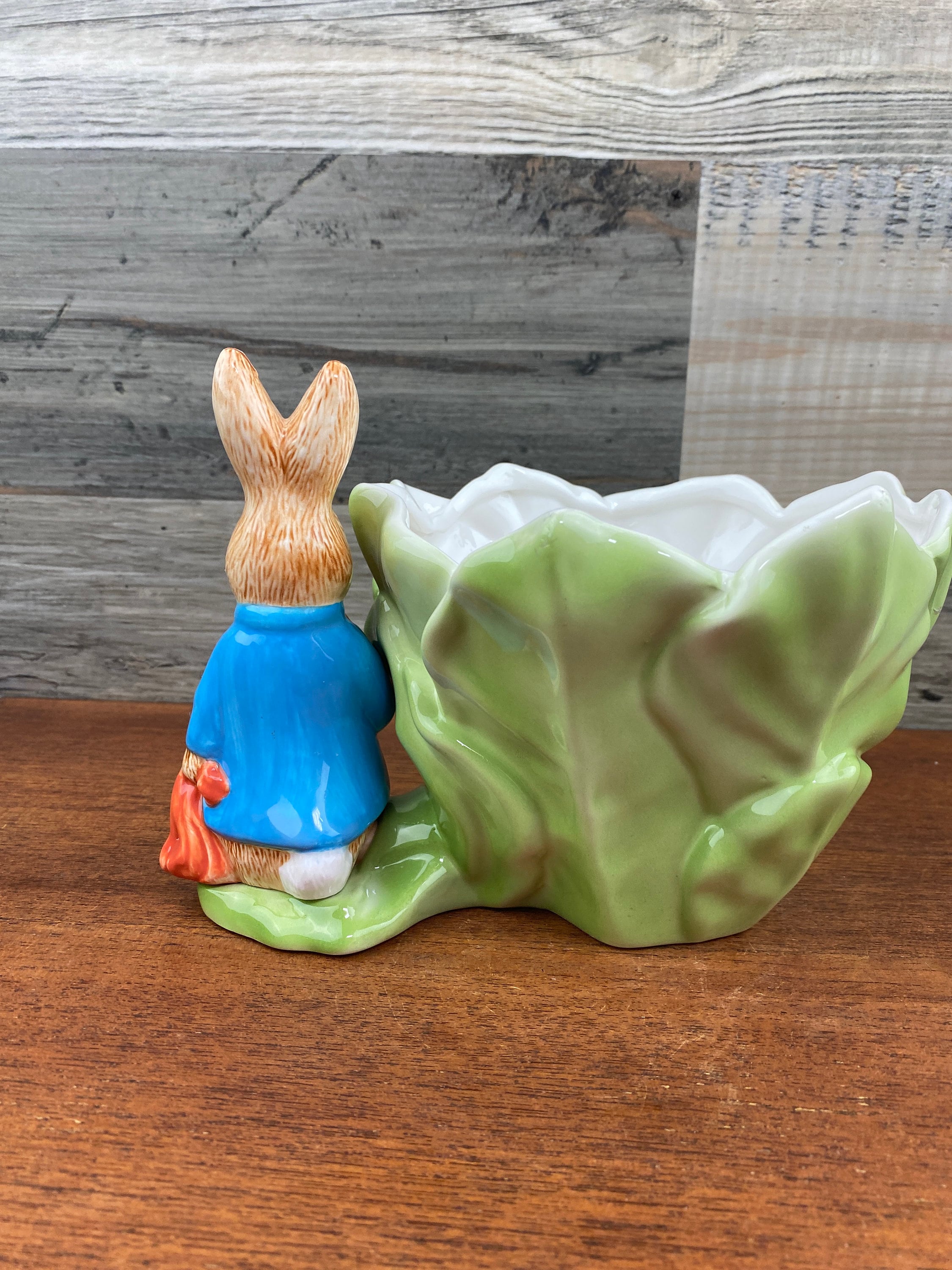 Beatrix Potter, Peter Rabbit Planter, Cabbage Planter, Easter Décor ...