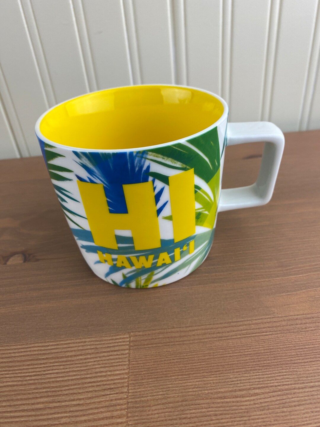 Starbucks “HI HAWAII” Coffee Mug, Palm Tree Leaves, Starbucks City Mug ...