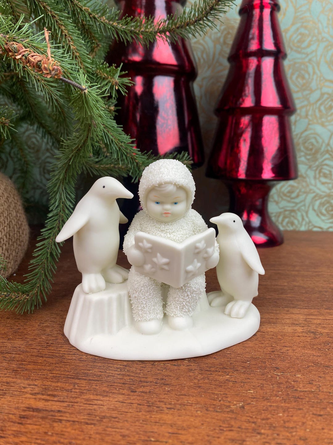 Snowbabies "read Me a Story" Figurine - Department 56 Christmas ...