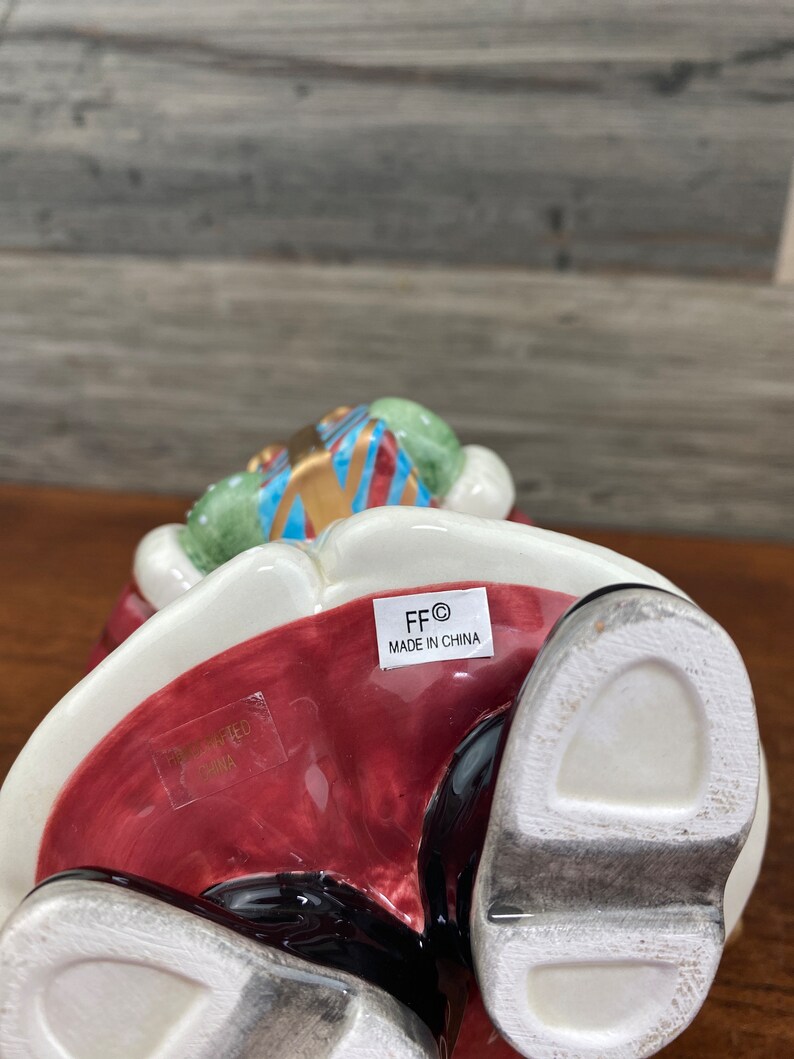 Candy Lane Creamer by Fitz & Floyd, Santa Pitcher Jug, Afitz and Floyd ...