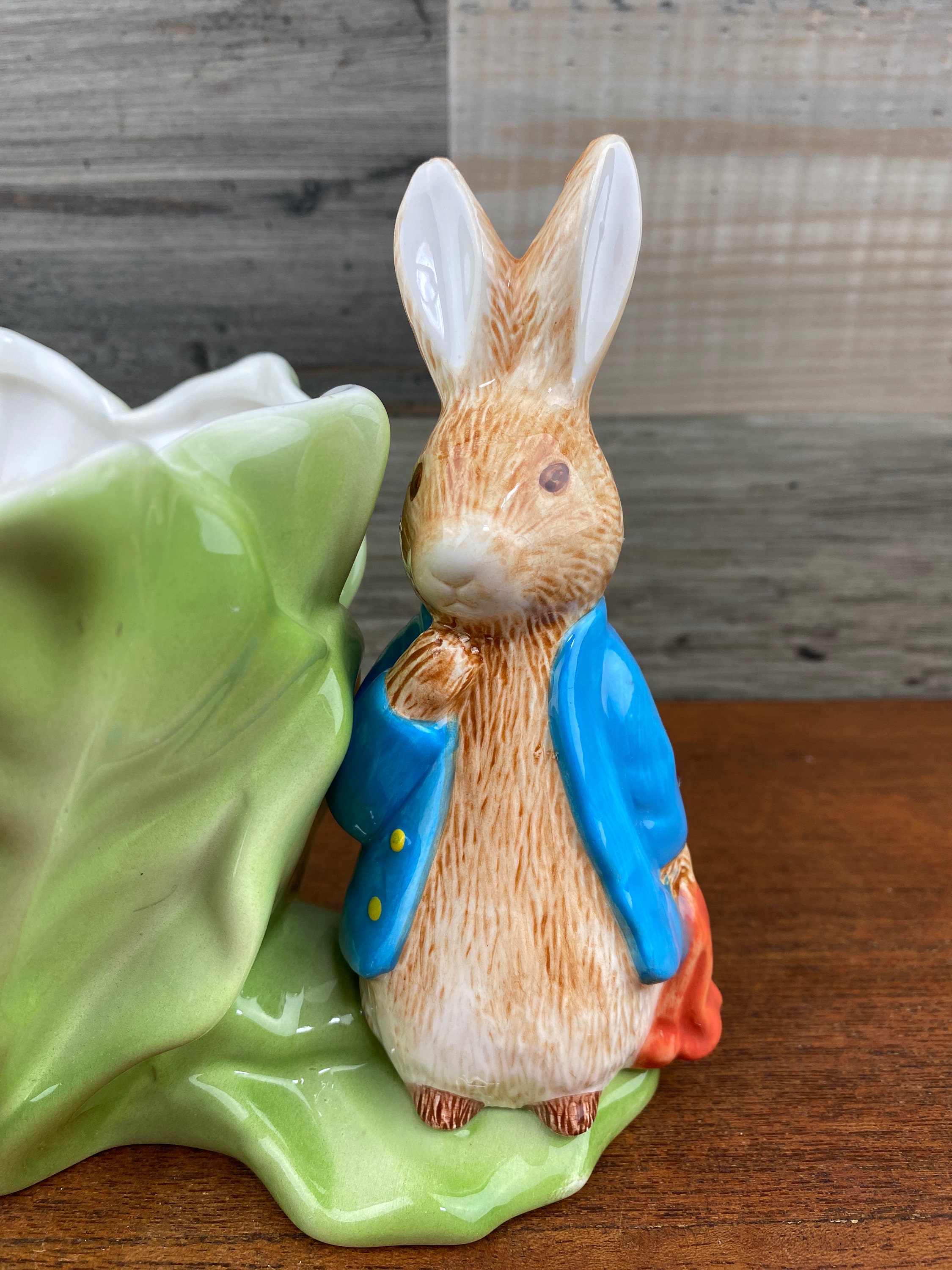 Beatrix Potter, Peter Rabbit Planter, Cabbage Planter, Easter Décor ...