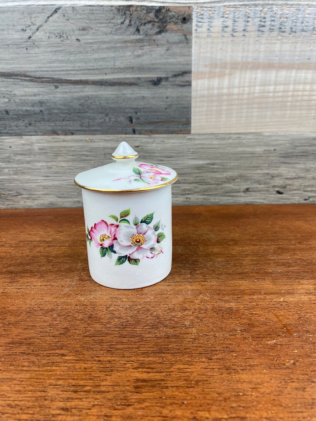 Bone China Preserve Pot, Jam, Marmalade or Pickle Jar by Old Foley ...