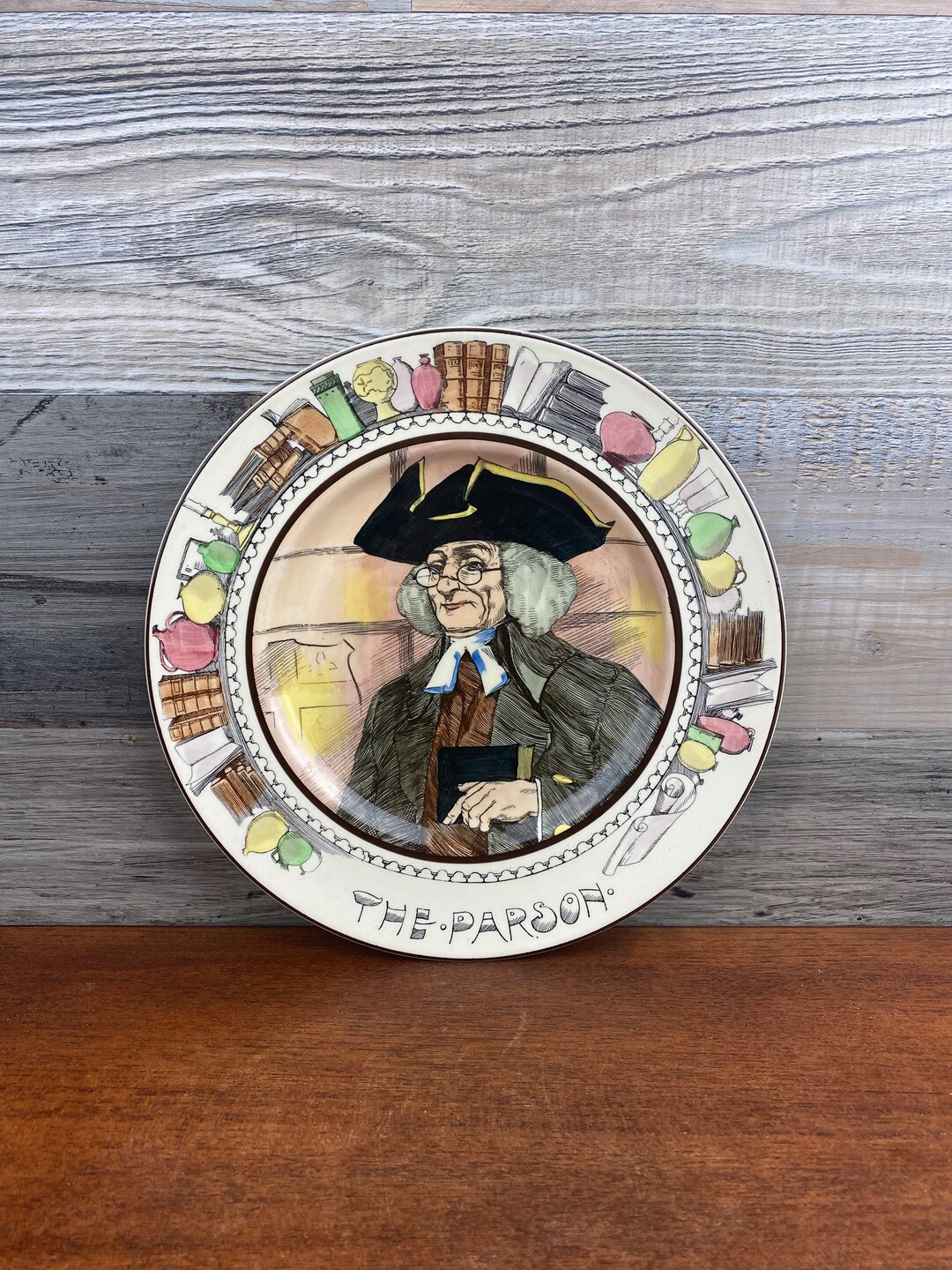English Country Collectors Plate, Vintage 1950’s Royal Doulton ...